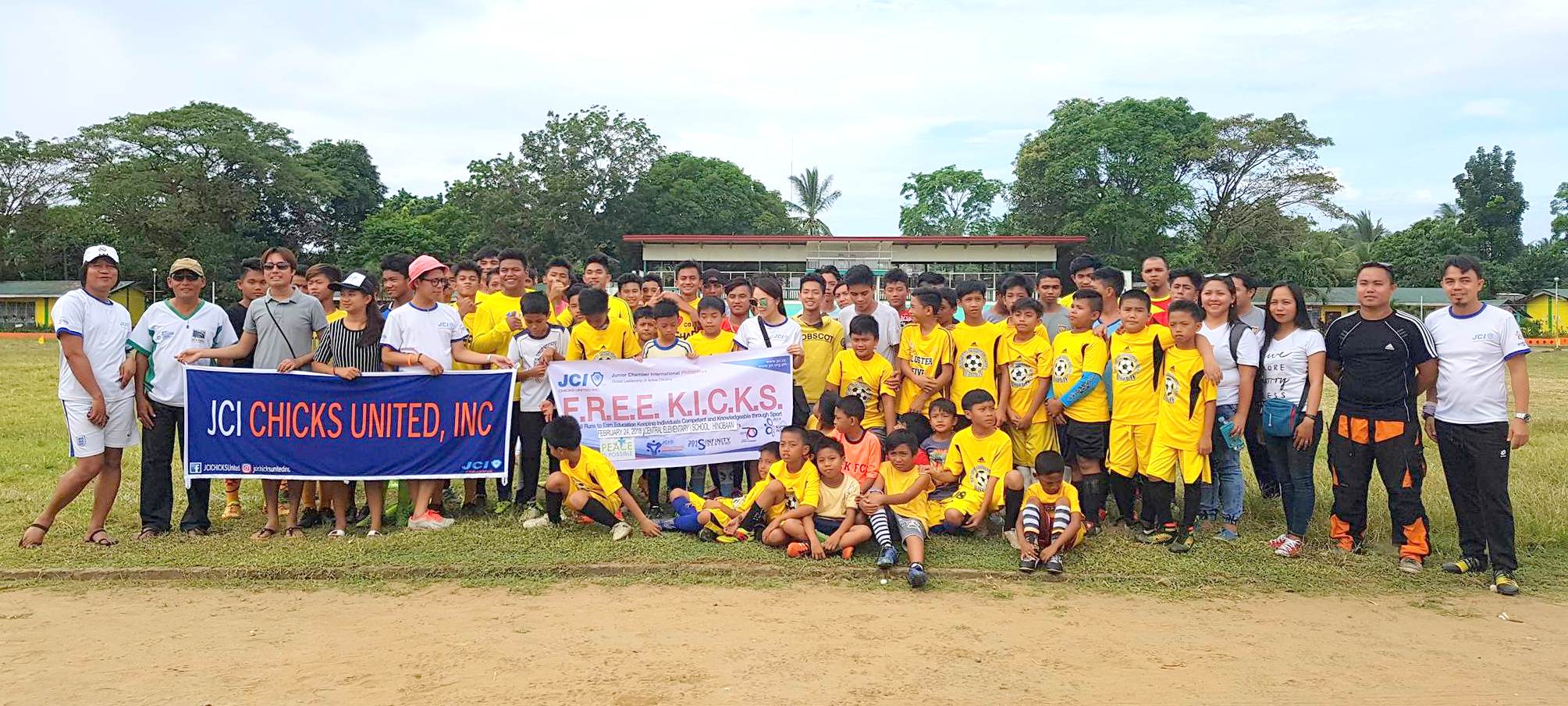 Local JCI holds football clinic in Hinoba-an - Watchmen Daily Journal