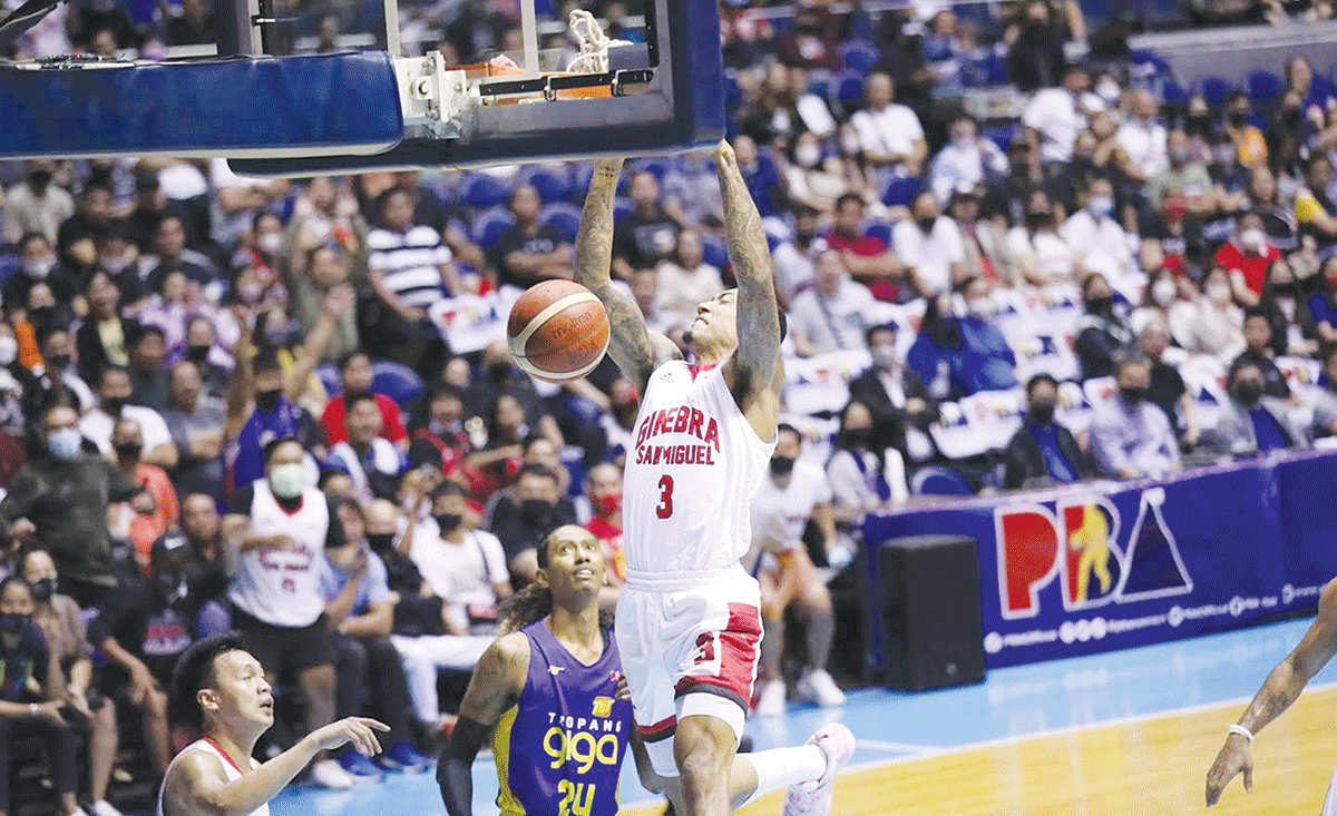PBA Commissioner’s Cup Ginebra escapes TNT for fifth straight win ...