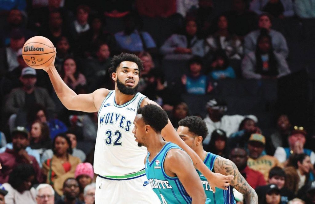 Timberwolves duo leads road win over Hornets - Watchmen Daily Journal