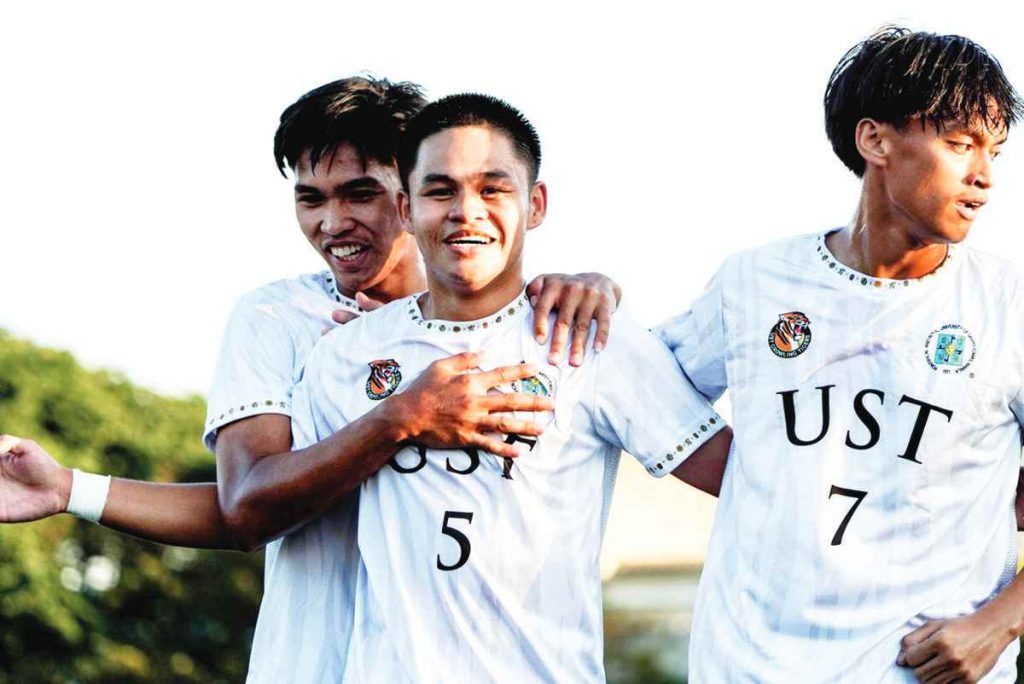 UST fires 6 goals past UE in UAAP men's football - Watchmen Daily Journal