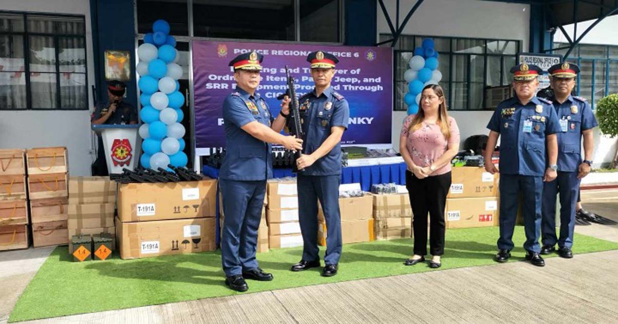 PRO-6 boosts operational capability of W. Visayas police units ...